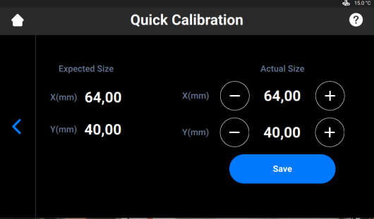Quick Calibration