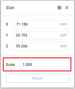 Change Model Size